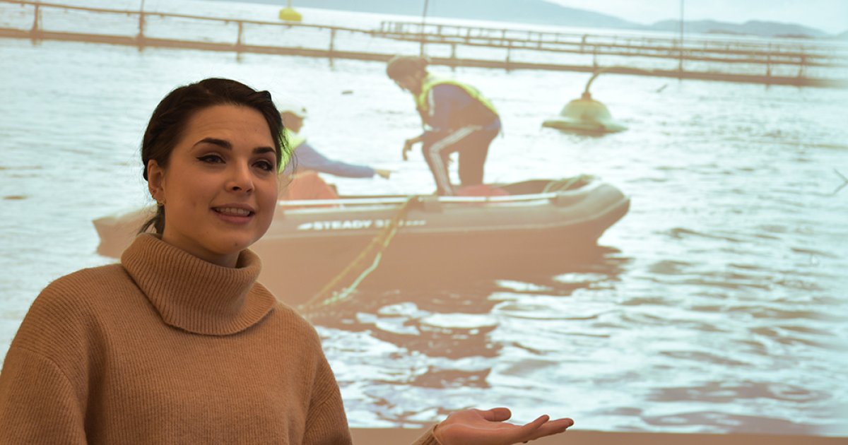 Lisa-Victoria Bernhardt disputerer om metode for å påvise PD i sjøvann ...