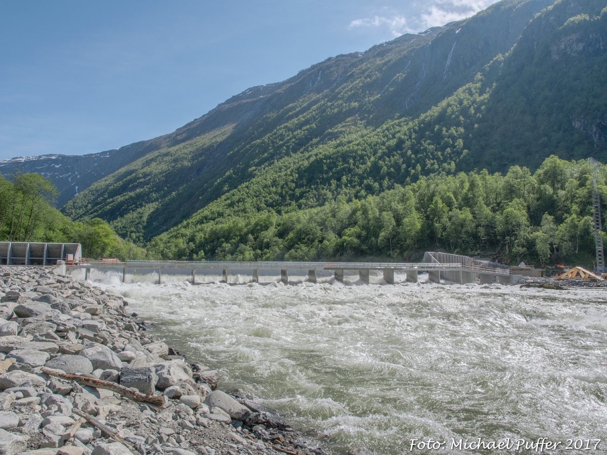 Åpning av Norges største fiskesperre i Driva