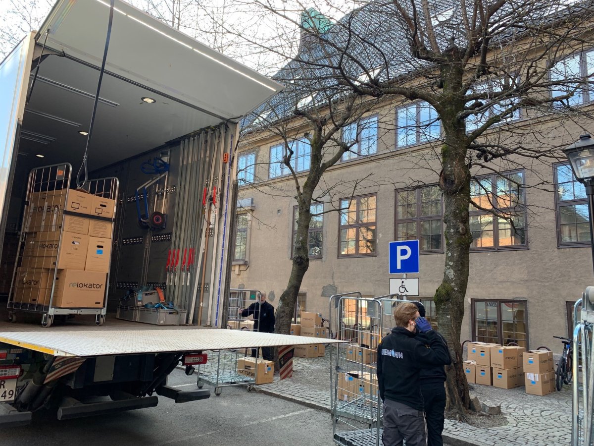 Veterinærinstituttet er i gang med flyttingen til Ås